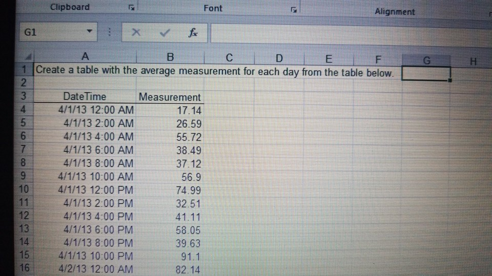 (Solved) : Clipboard Font Alignment G1 1create Table Average ... (Solved) : Clipboard Font Alignment G1 1create Table Average ...