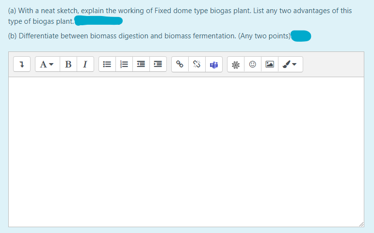 Solved (a) With a neat sketch, explain the working of Fixed | Chegg.com