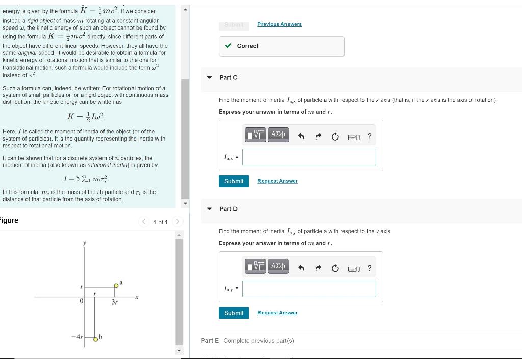Solved energy is given by the formula K^=21mv2. If we | Chegg.com