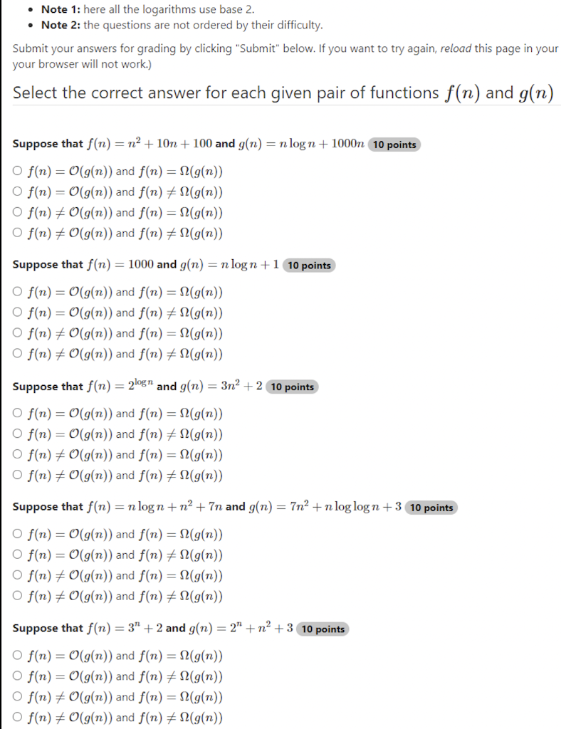 Solved • Note 1: here all the logarithms use base 2. • Note | Chegg.com