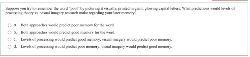 Solved Suppose you try to remember the word "pool" by | Chegg.com