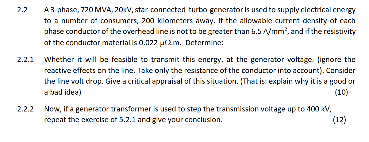 Solved 2.2 A 3-phase, 720MVA,20kV, star-connected | Chegg.com