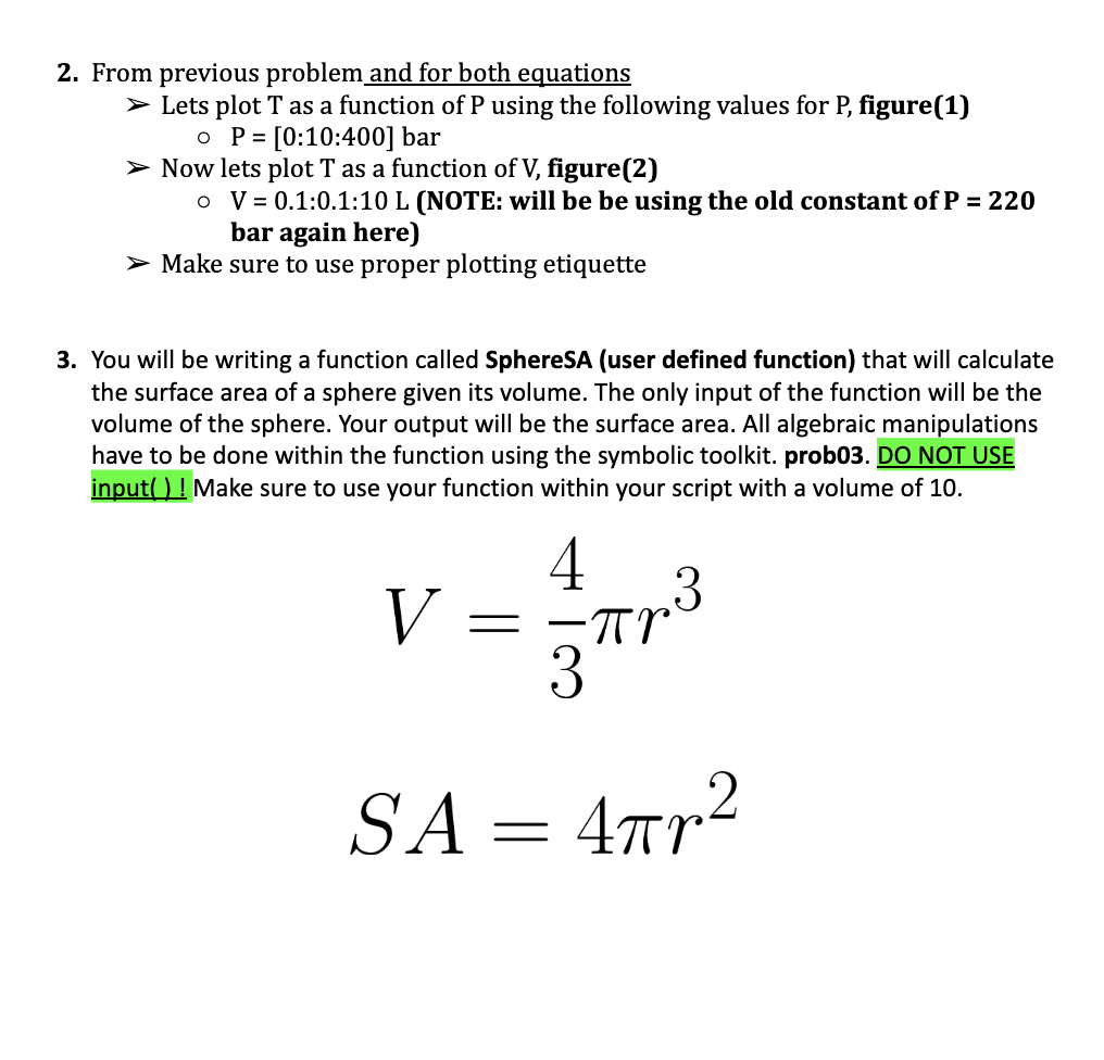 Solved Complete the following using variables and complete | Chegg.com