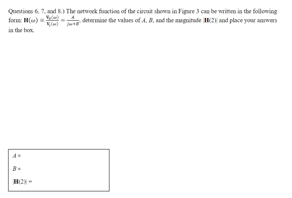 Solved 602 201 Vol) 3 mF Figure 3- Question 63, 48 | Chegg.com