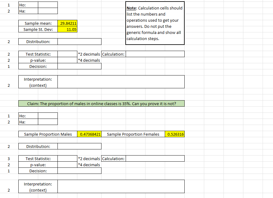 \begin{tabular}{l|l|l|} \hline 1 & Ho: & \\ \hline 2 | Chegg.com