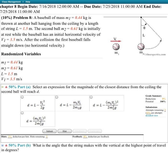 Solved Class Management I Help chapter 8 Begin Date: | Chegg.com