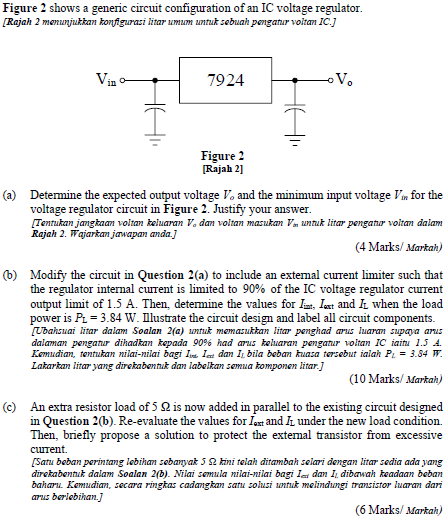 Solved Figure 2 shows a generic circuit configuration of an | Chegg.com