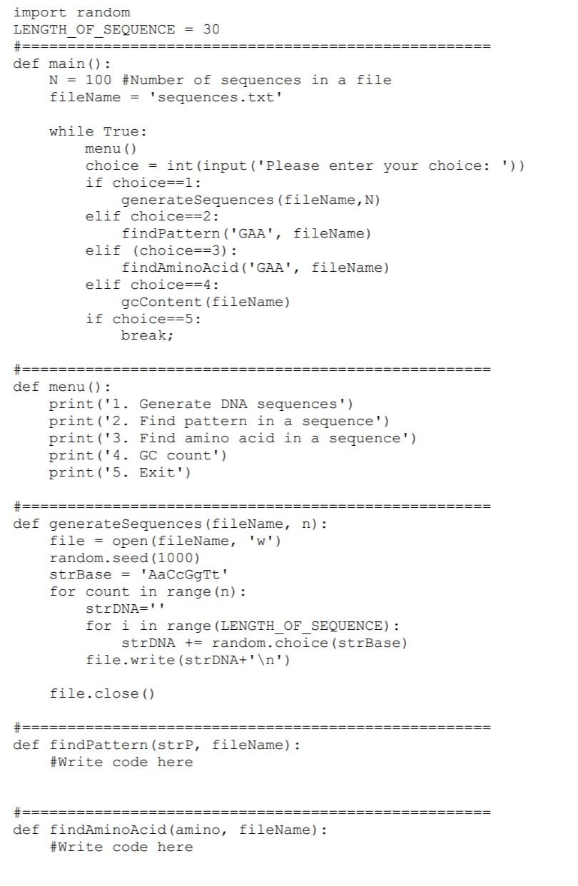 Do not use global variables in this program, all the | Chegg.com