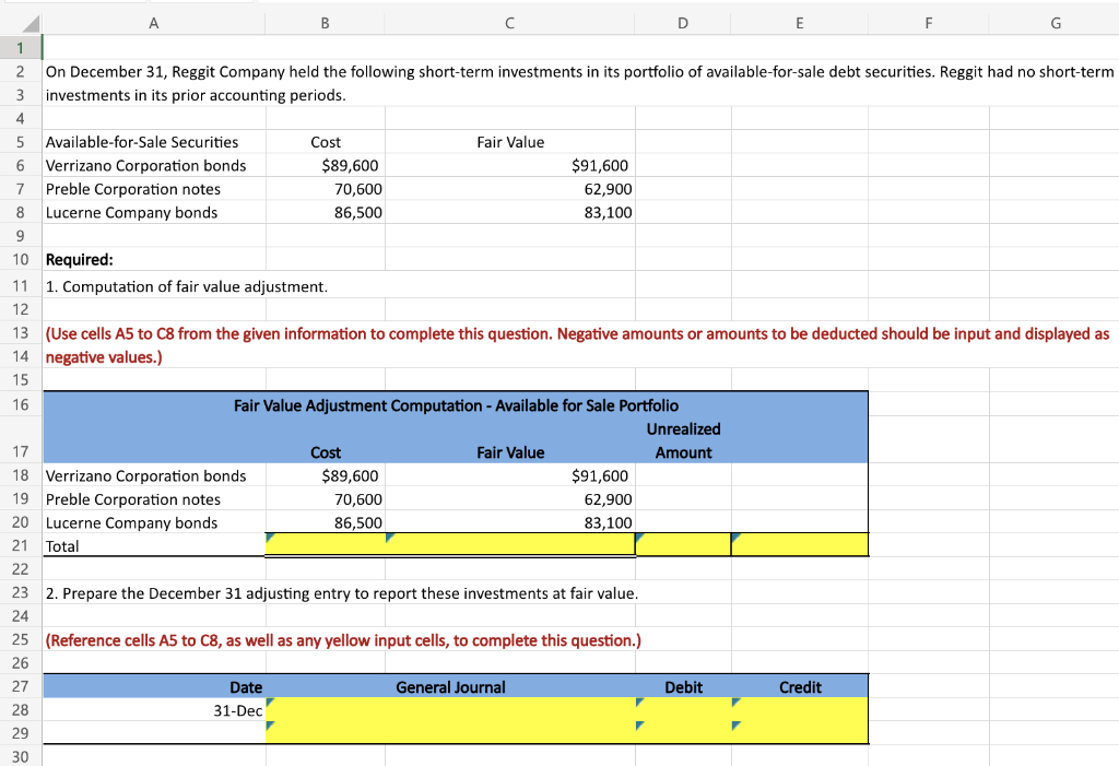 Solved 2 On December 31, Reggit Company held the following | Chegg.com