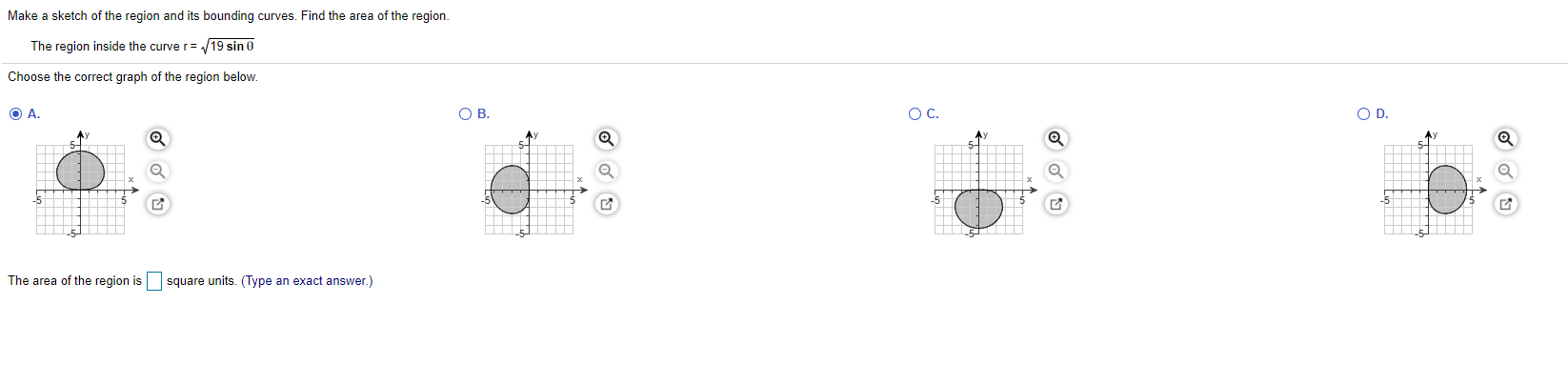 Solved Make a sketch of the region and its bounding curves. | Chegg.com