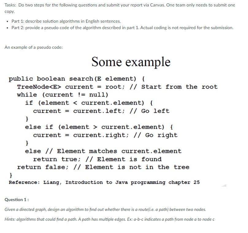 Solved Reference: Liang, Introduction to Java programming | Chegg.com