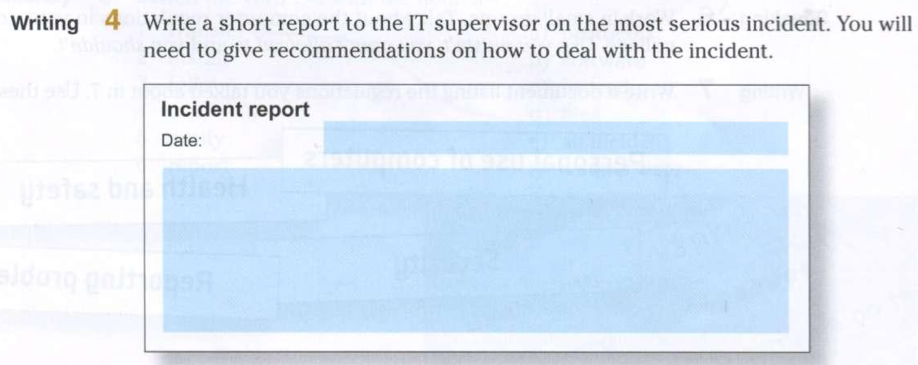 Solved Write a short report to the IT supervisor on the most | Chegg.com