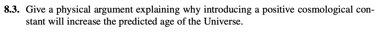 Solved 8.3. Give a physical argument explaining why | Chegg.com