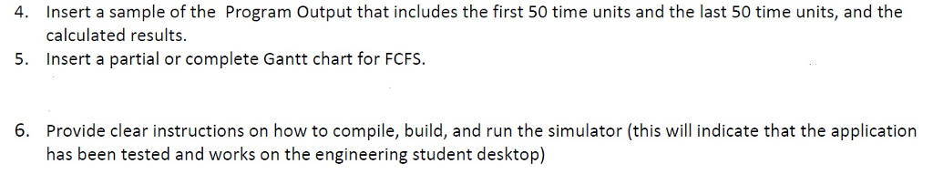 Solved ***FCFS (First Come First Serve Code C++) Thank you | Chegg.com