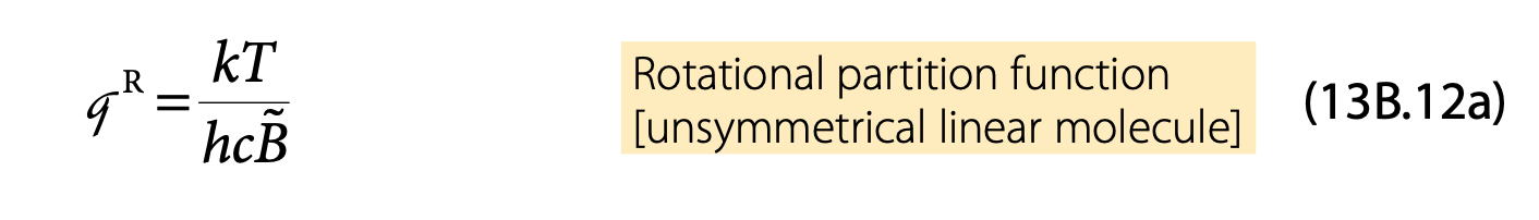 Solved GR_KT Rotational partition function [unsymmetrical | Chegg.com