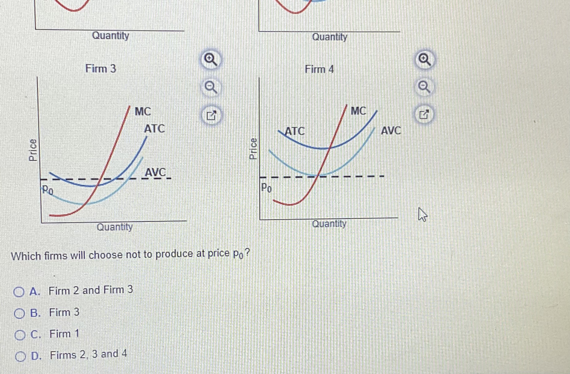 Solved Consider four perfectly competitive firms. Assume | Chegg.com