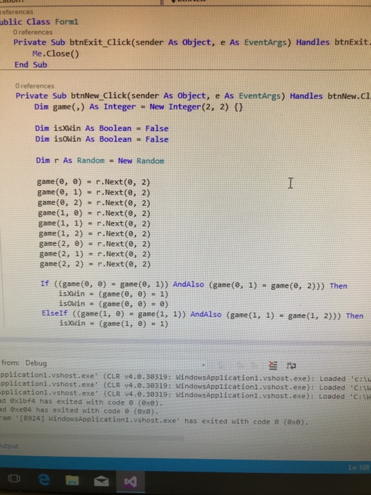 Solved I Have To Create A Visual Basic Program That Does A Chegg