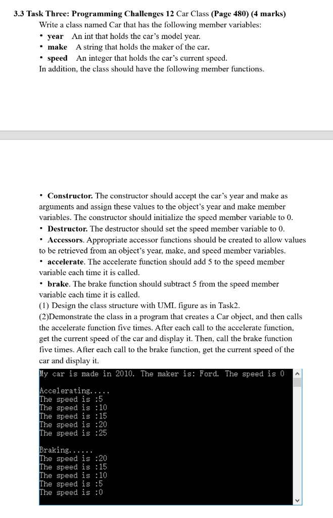 Solved 398 Chapter 7 Introduction To Classes And Objects 
