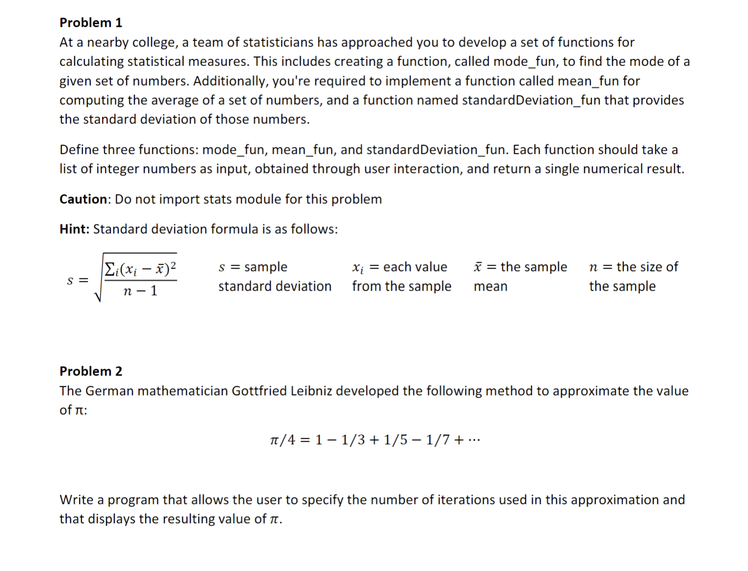 Solved Problem 1 At a nearby college, a team of | Chegg.com