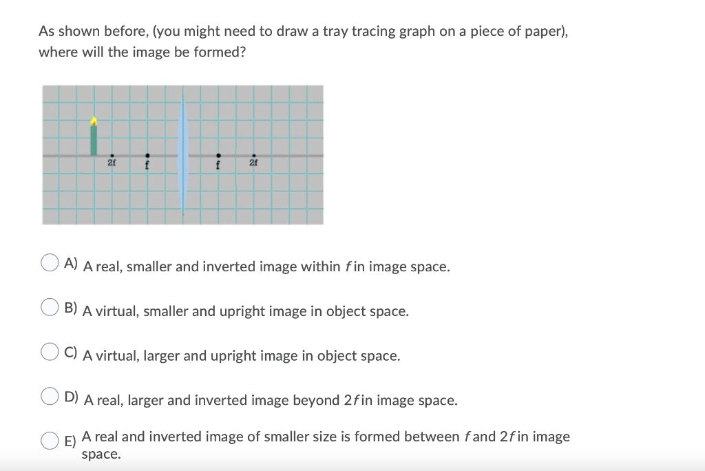 Solved As shown before, (you might need to draw a tray | Chegg.com