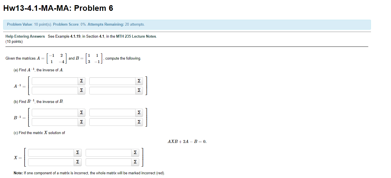 Solved Hw13-4.1-MA-MA: Problem 6 Problem Value: 10 point(s). | Chegg.com