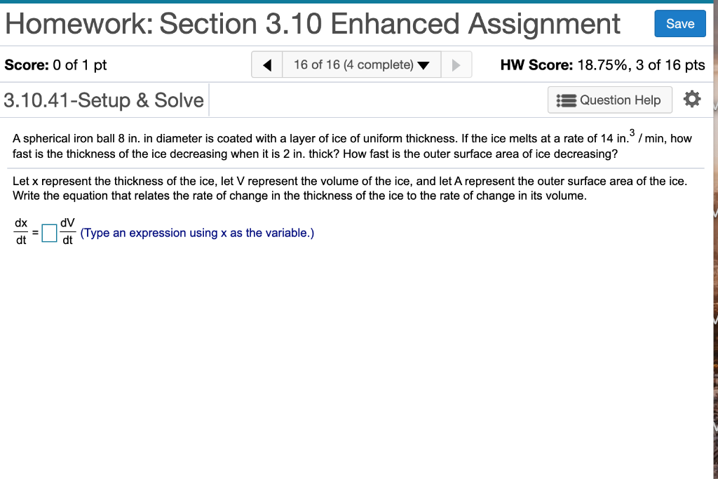 Solved Homework Section 3 10 Enhanced Assignment Save