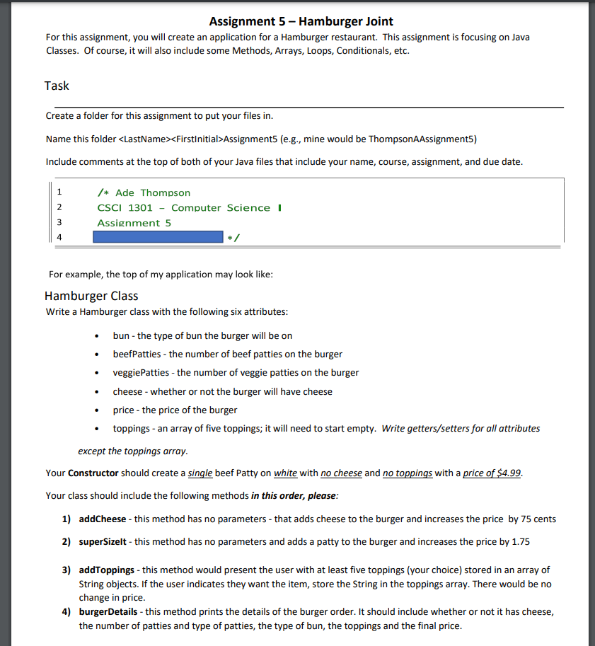 The Code Is In Java And What Is The Code Needed For Chegg