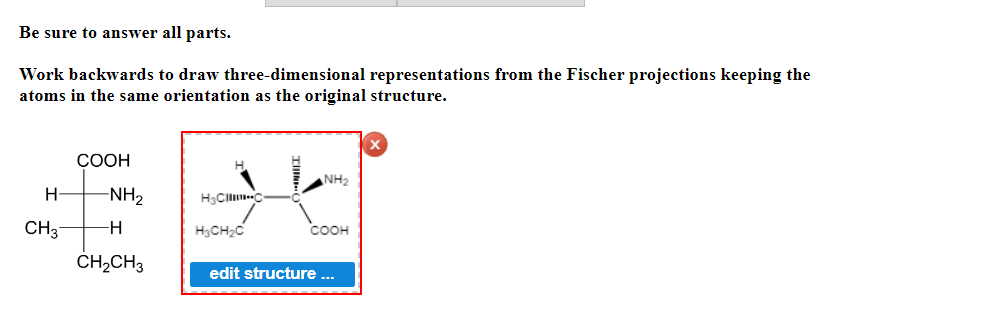 Solved Be sure to answer all parts. Work backwards to draw | Chegg.com