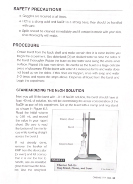 Solved LABORATORY 6 ACID-BASE TITRATION INTRODUCTION A | Chegg.com