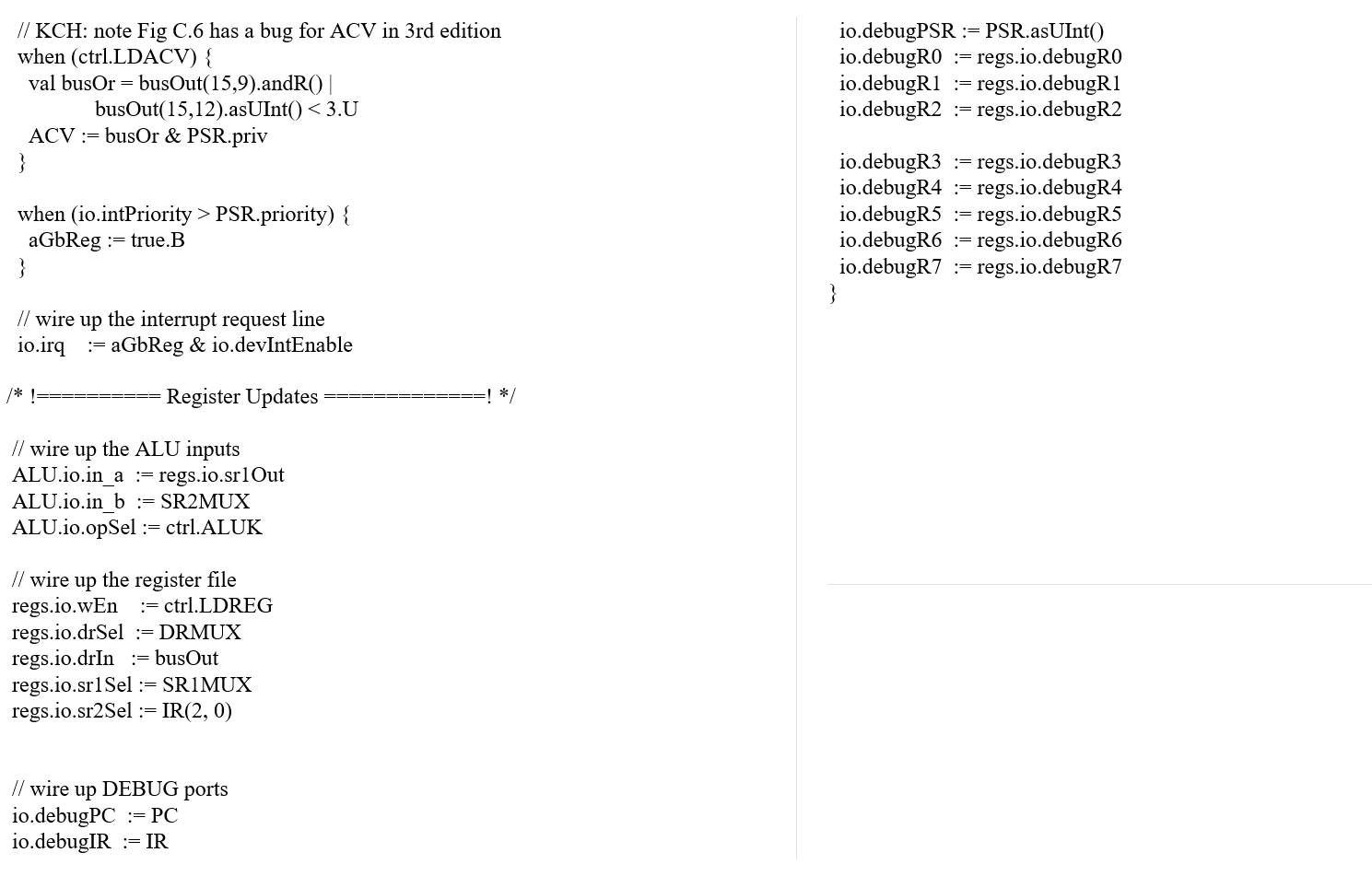 Solved chisel coding help // TODO: who needs math anyway? | Chegg.com