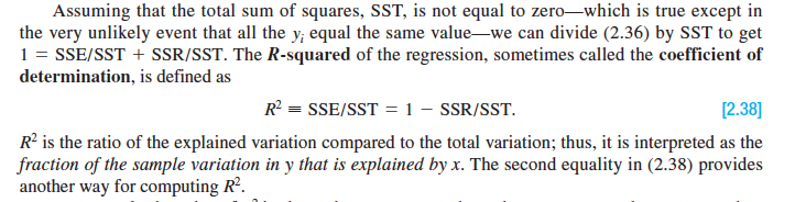 Assuming that the total sum of squares, SST, is not | Chegg.com
