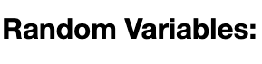 Solved Random Variables:Let X be a random variable with | Chegg.com