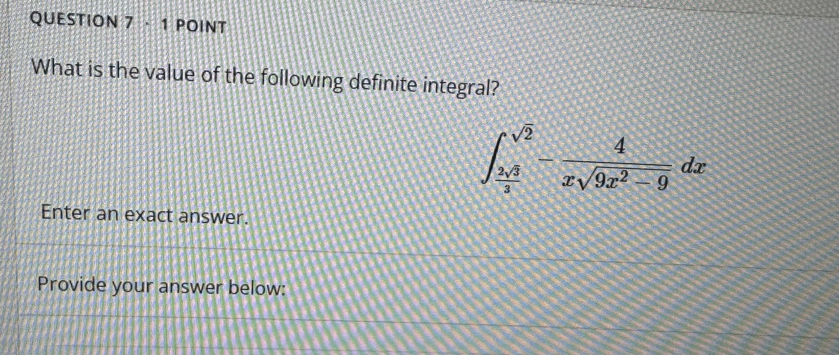 Solved Provide your answer below: | Chegg.com