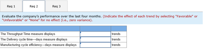 Solved Required: 1-a. Compute the throughput time for each | Chegg.com