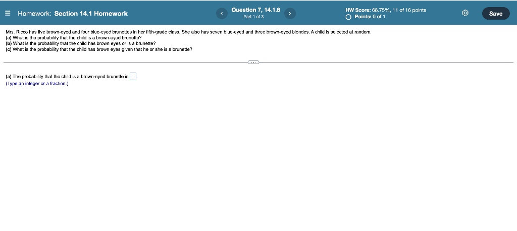Solved Homework Section 14 1 Homework Question 7 14 1 B