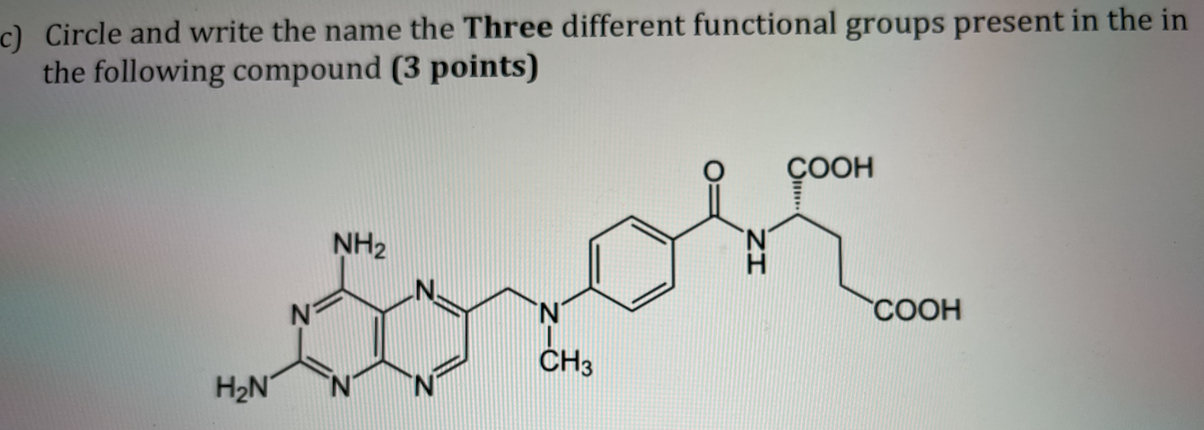 Solved Circle and write the name the Three different | Chegg.com