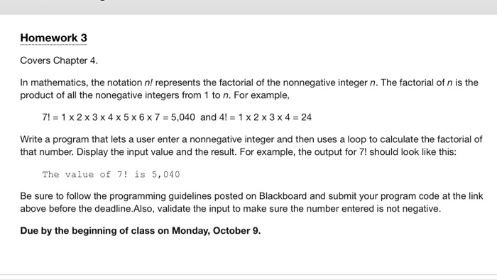 Solved Homework 3 Covers Chapter 4. In mathematics, the | Chegg.com
