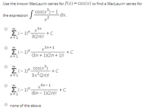 Solved this is on my practice test for calc and it looks | Chegg.com