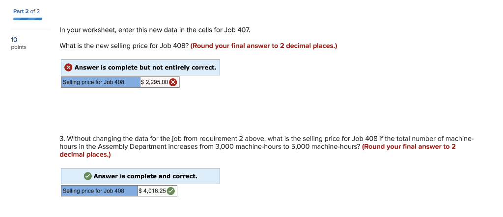 Solved Chapter 2 Applying Excel (A) Save & Exit Help Saved | Chegg.com