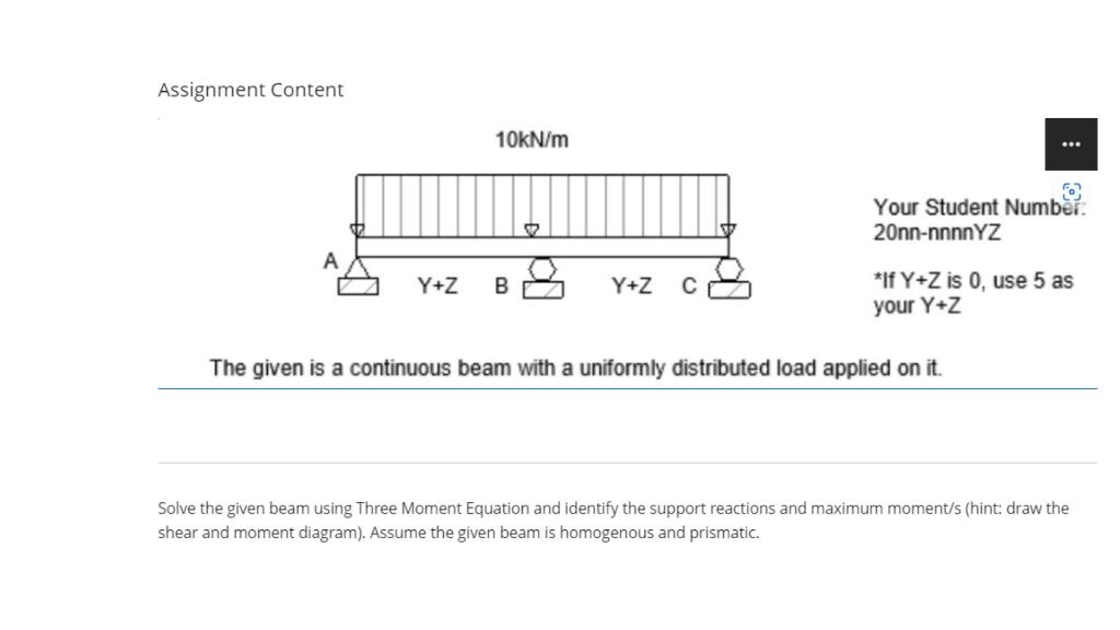 Solved Your Student Numbế: 20nn-nnnnYZ * If Y+Z is 0 , use 5 | Chegg.com