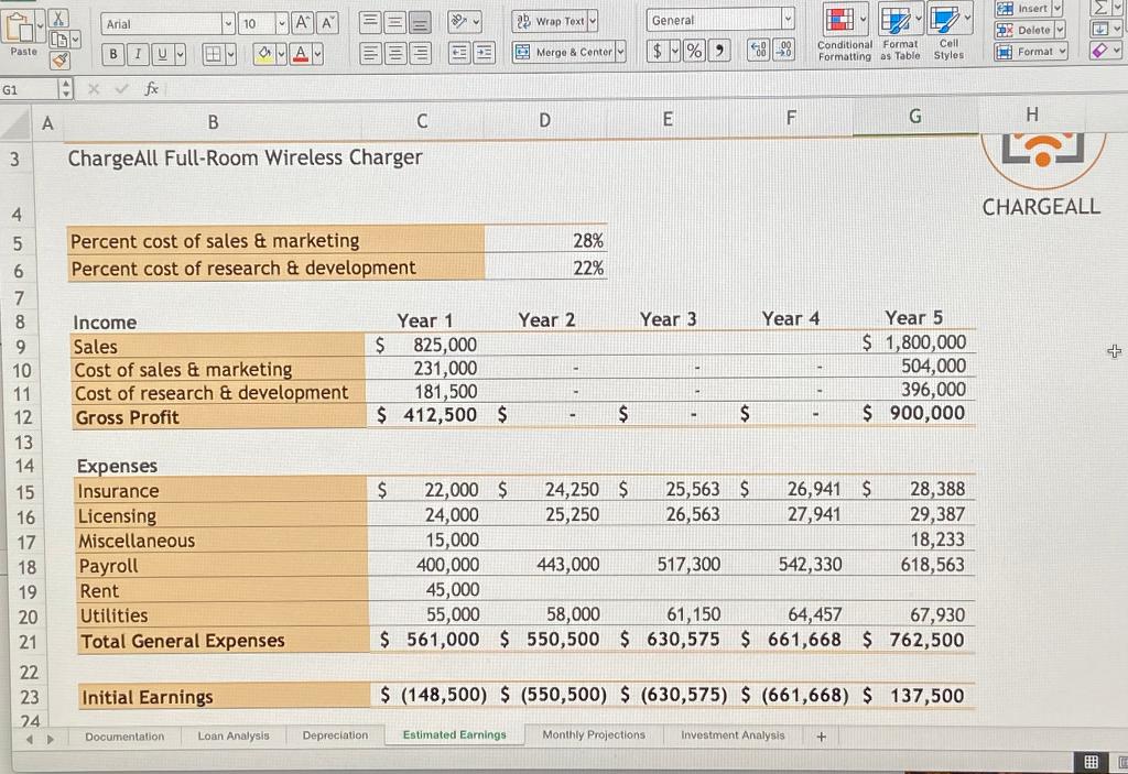 Solved 9. Go to the Estimated Earnings worksheet. Hwan has | Chegg.com