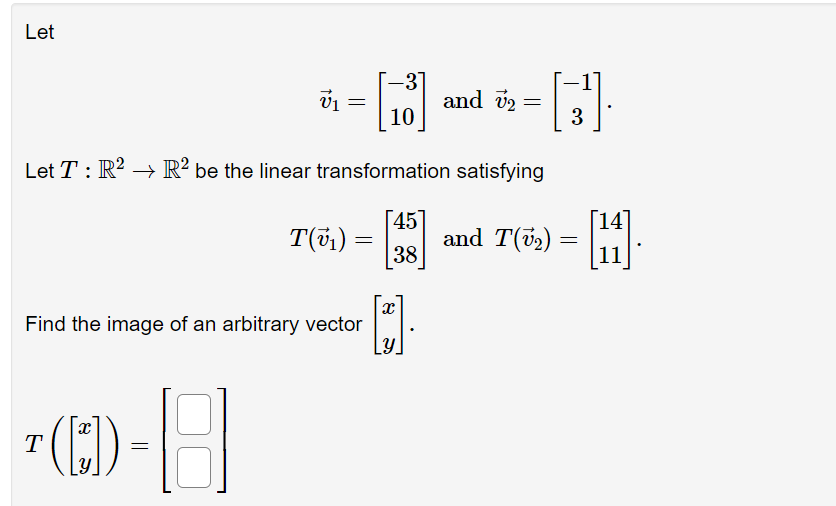 Solved Let e1=(1,0),e2=(0,1),x1=(−5,−5) and x2=(1,−3). Let | Chegg.com