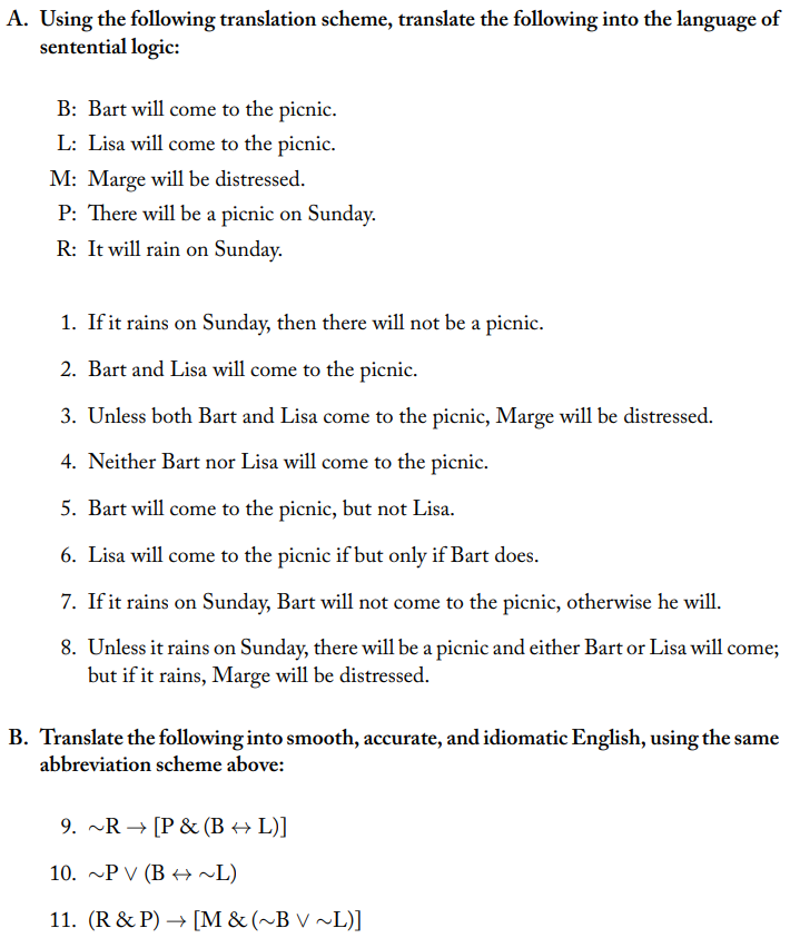 Solved A. Using the following translation scheme, translate | Chegg.com