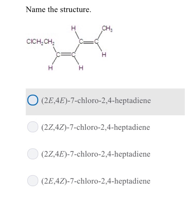 Solved Name the structure CHs CICH, CH, | Chegg.com