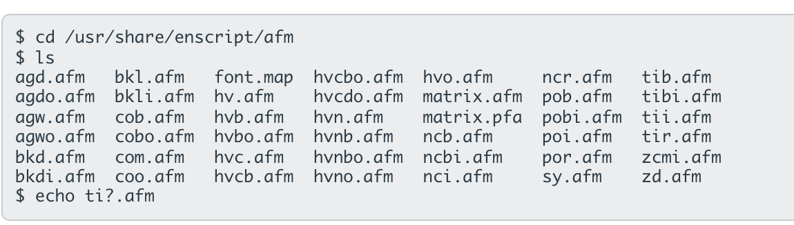Solved Unix The shell performs globbing operations that | Chegg.com