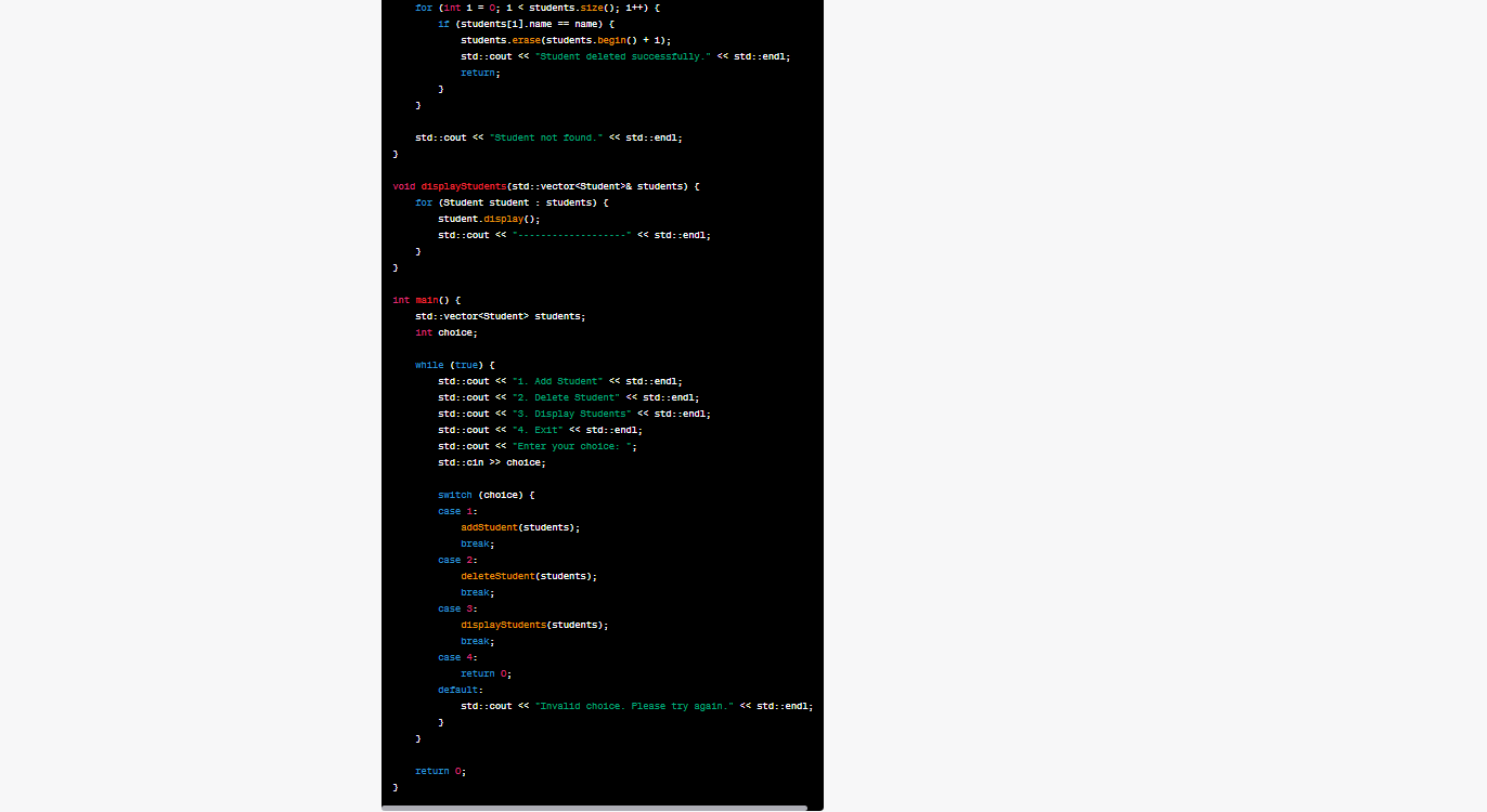 Solved \#1nclude s10strean? \#include svector? \#1nclude | Chegg.com