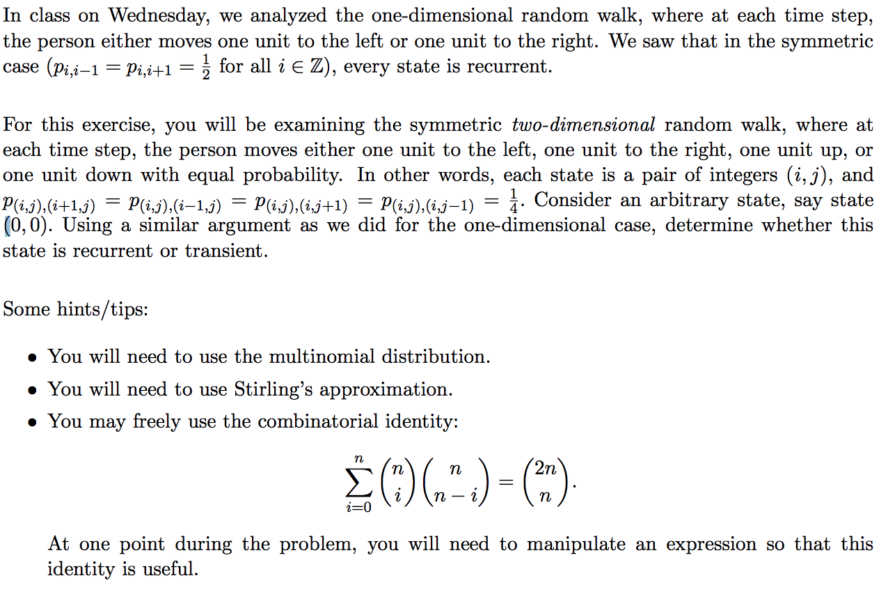 In class on Wednesday, we analyzed the | Chegg.com