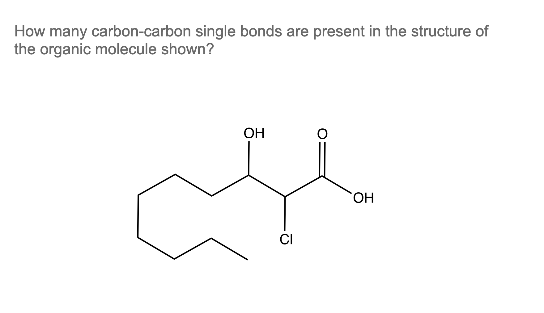 Solved How many carbon-carbon single bonds are present in | Chegg.com