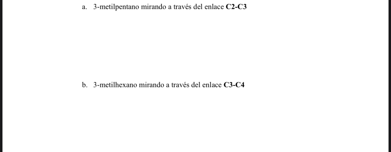 Using the Newman projections, draw the most stable | Chegg.com