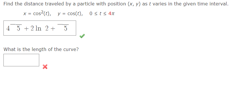 Solved Find the distance traveled by a particle with | Chegg.com